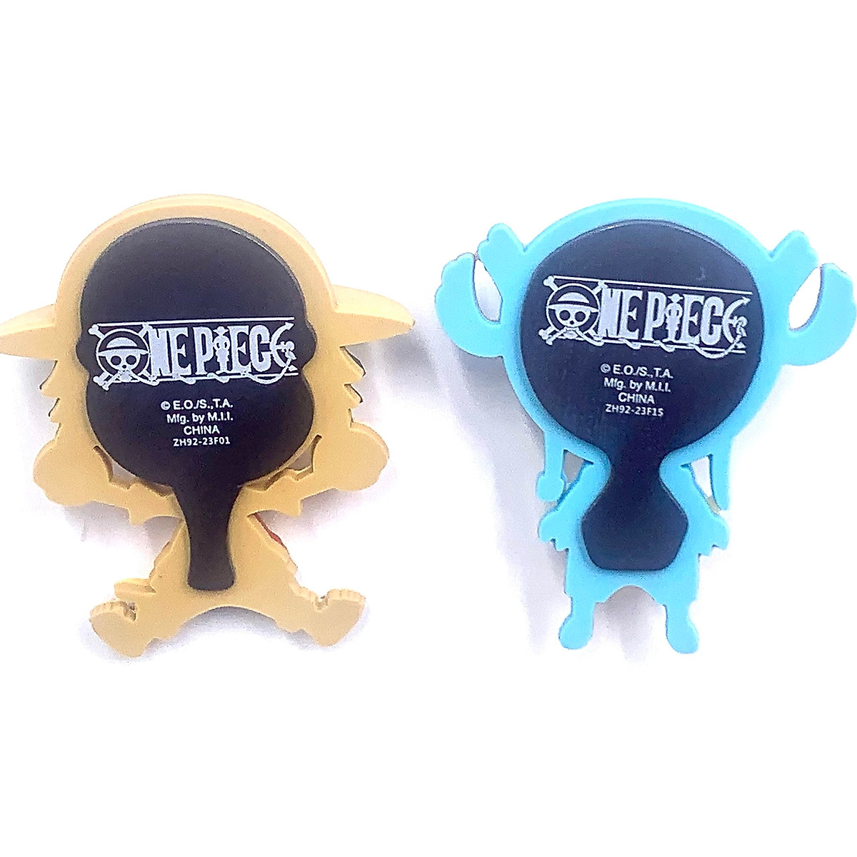 Monogram One Piece Monkey D. Luffy & Tony Tony Chopper 2 Piece 3D Foam Figure Magnet Set - Magnet for Refrigerators and Lockers