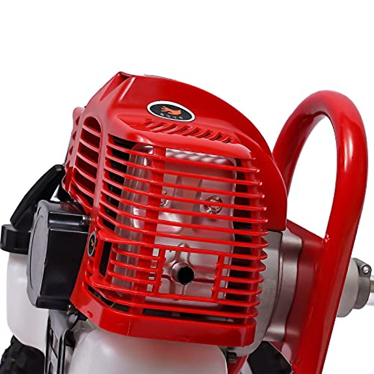 Lidhujnk 1.8KW 49cc Air-Cooled Two-Stroke Gasoline Lawn Mower Hand-Pull Cutter Trimmer, Hedge Trimmer, Grass Trimmer, and Brush Cutter for Yard, Garden