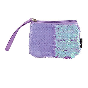 Style.Lab by Fashion Angels Magic Sequin Wristlet - Periwinkle/Seafoam
