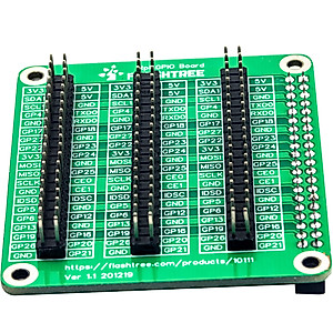 risingsaplings gpio io Expansion Extension Module Board for Raspberry Pi 3 2 Pi Model B+ 4 Zero