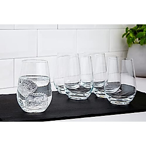 ZWIESEL 114674 Tumbler Glass, Vigna, 19.7 fl oz (556 ml), Dishwasher Safe