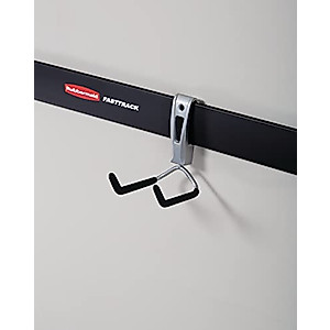 Rubbermaid FastTrack Cooler Hook, Garage Organization and Storage, Heavy Duty, Durable Locking Fit, Storage for Coolers, Cords, Ropes, Small Hoses