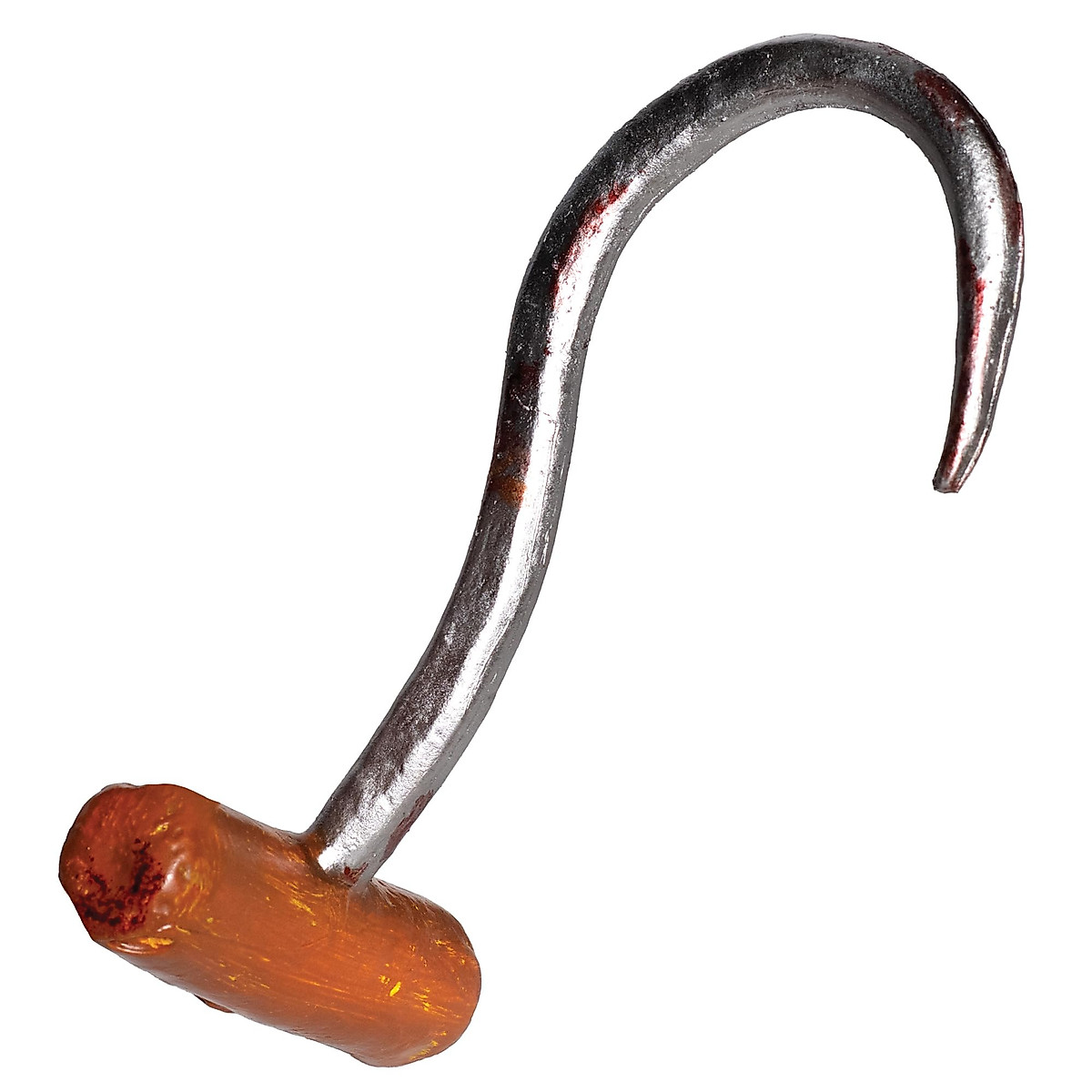 UNDERWRAPS Faux Foam Meat Hook - Halloween Prop Meat Hook, Fake Accessories for Adults, Halloween Decorations, Cosplay Toy Hooks, Weapon Costume Foam Hook