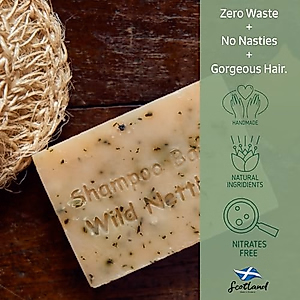 The Highland Soap Company Shampoo Bar, 5oz (Wild Nettle)