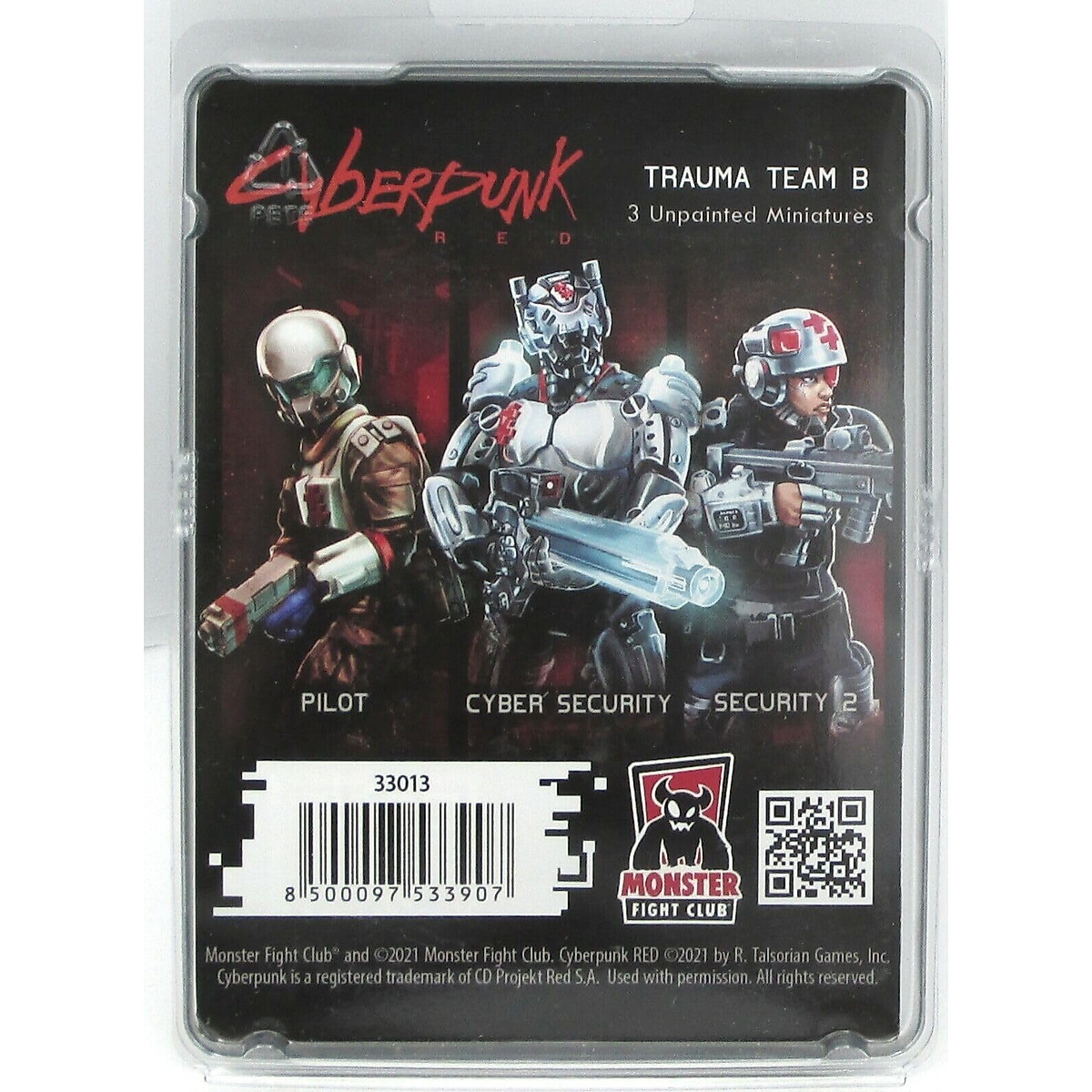 Cyberpunk Red RPG: Miniatures - Trauma Team B