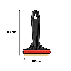 L & P Car Design L&P A054 Ice Scraper Brass Blade Icescraper Original Murska from Europe 100% Quality Winter Goods Automotive Black Red