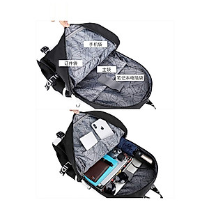 ISaikoy Heavenly Delusion Anime Backpack Tengoku Daimakyou Shoulder Bag Bookbag Student School Bag Daypack Satchel 5