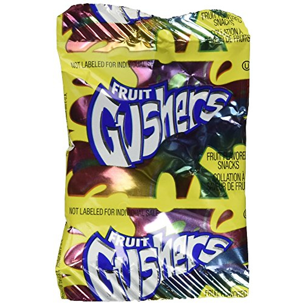 Betty Crocker Fruit Gushers, Strawberry Splash and Tropical, 0.9 Ounce (Pack of 42)