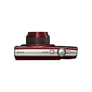 Canon PowerShot ELPH 190 Digital Camera w/ 10x Optical Zoom and Image Stabilization - Wi-Fi & NFC Enabled (Red)