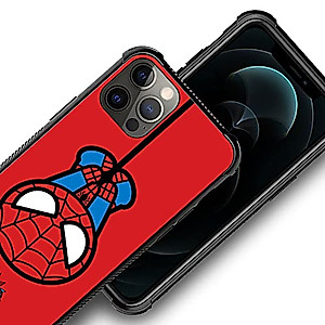 Cvkoyhl Case Compatible with iPhone 12 Case, Hero Man 006 Pattern Design Case for iPhone 12 Pro Cases for Anti-Fall and Shockproof Girl boy Gift Mobile Phone case