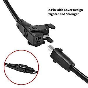 6 Feet Extension Cord for Lift Chair or Power Recliner, Replacement Power Supply Cable for Okin Limoss Lazboy Pride Catnapper