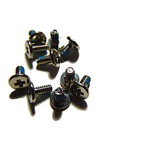 VATH 100 Pieces of M2.5x4mm OEM Wafer Head Laptop Screw (NYLOK) 10pcs (S7x100)