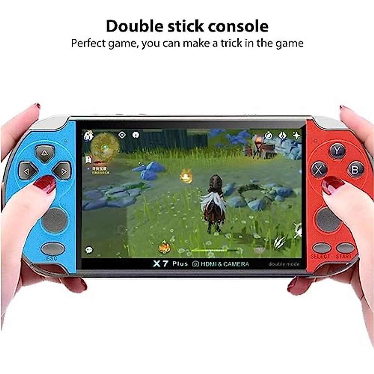 5.1 Inch 8GB Memory 128Bit Retro Portable Handheld Video Game Console 10000 Games Built-in