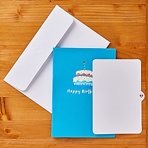 Lovepop Rainbow Birthday Cake Birthday Pop Up Card, 5x7-3D Birthday Greeting Card, Pop Up Birthday Card for Mom, Pop Up Birthday Cards for Kids, Celebration Cards