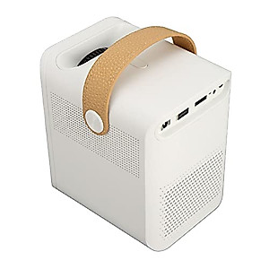 Bluetooth Smart Projector, 4K 100‑240V Portable 150 ANSI Mini Projector for Laptop (US Plug)