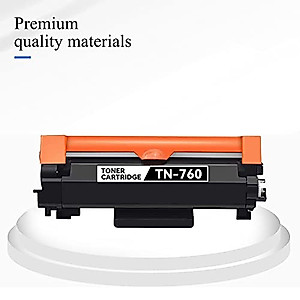 Tink (4 Pack) TN760 Compatible TN-760 Black High Yield Toner Cartridge Replacement for Brother DCP-L2550DW MFC-L2710DW MFC-L2750DW MFC-L2750DWXL Printer Toner.