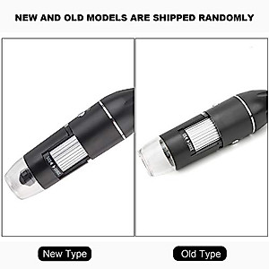 Velaurs USB Digital Microscope, Convenient 50X-1000X High Resolution 8 LED Lights Microscope for Archaeological Research for Biological Research