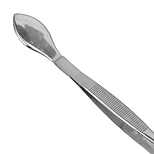 Bonsai Spatula Tweezers, Picking Up Sprigs Rustproof Straight Tip Soil Loosening Tool Bonsai Tweezers Stainless Steel for Garden