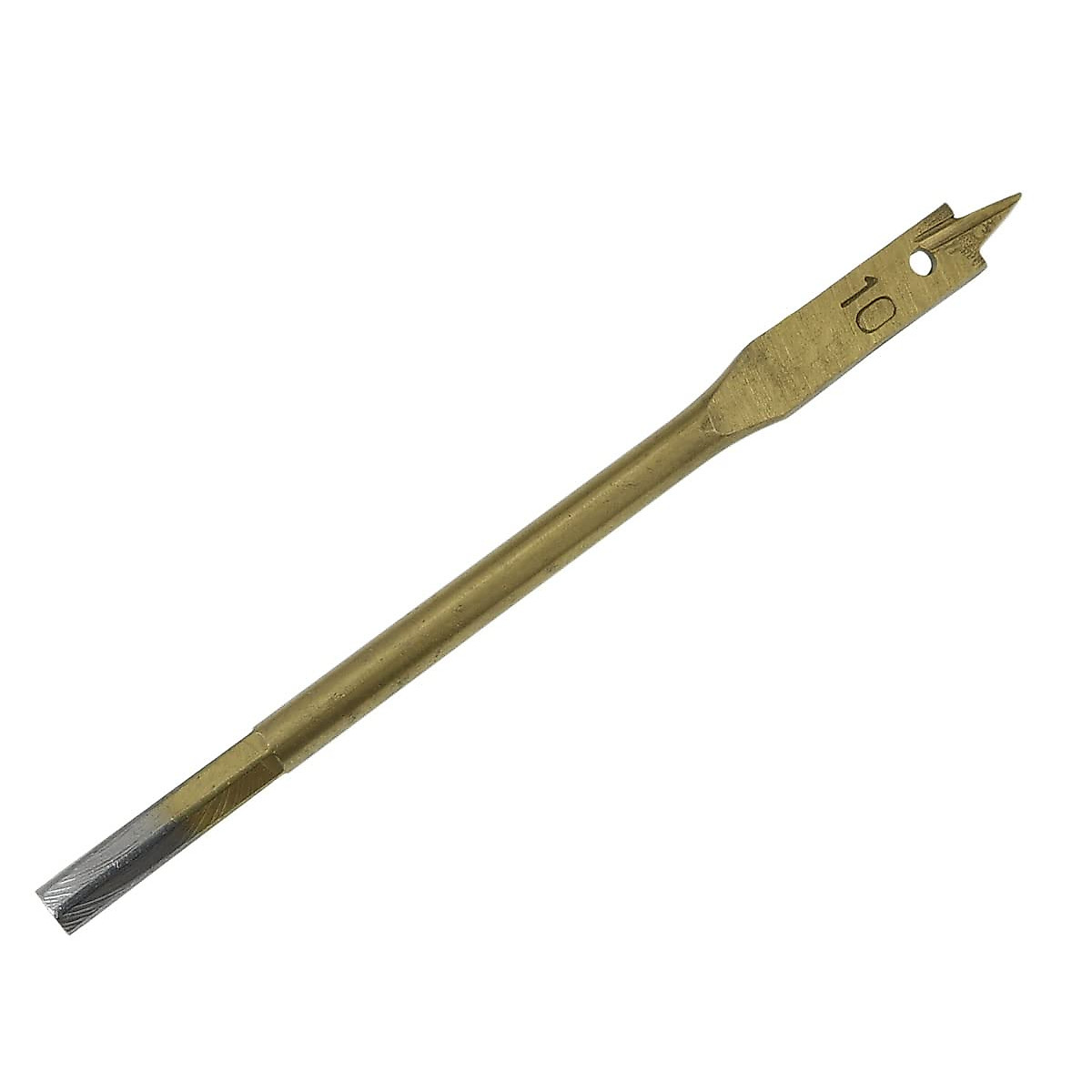 ZCZQC 6IN1 Spade Drill Bit Set Flat Wood Hole Cutter Gold Spade Dill Bits Wood Flat Hole Drill Bit (3/8", 5/8", 1/2", 3/4", 7/8", 1") Fit for Most Types of Wood as Well as Fiberglass