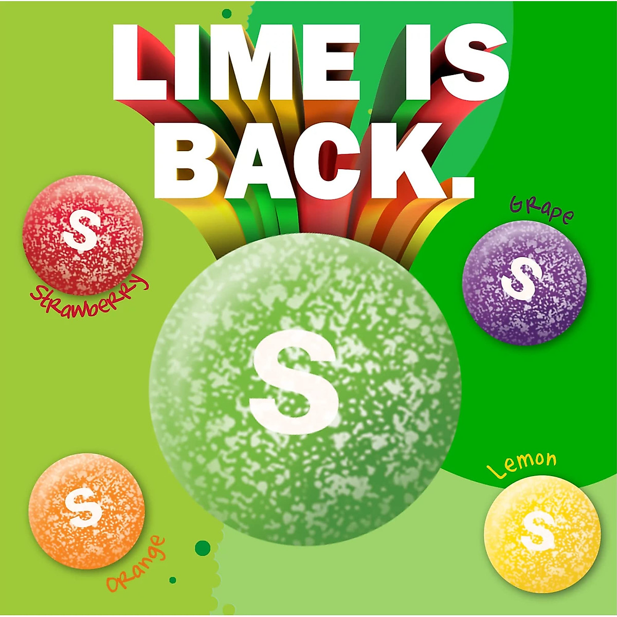 Skittles Bite Size Candy, Sours, 5.7 Ounce Bag