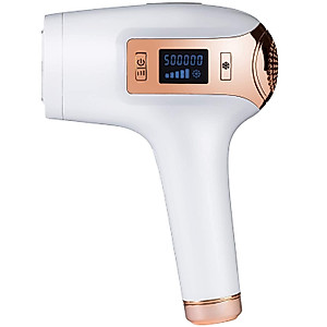 Portable Facial Hair Removal Device for Women & Men,TUMAKOU ICE Cool Hair Removal System Upgrade Ice Compress, 500,000 Times Hair Remover Machine for Face and Body Function