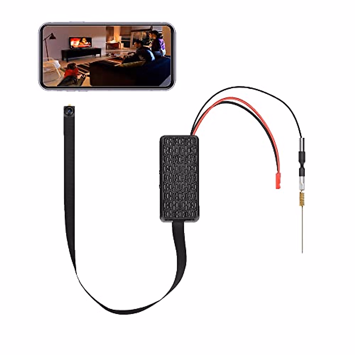 Mini Hidden Camera Module with 1080P HD Wireless DIY Small Camera Inside with Mobile Phone WiFi Hidden Camera Security Camera Nanny cam with Motion Detector TF Card Recording ULar S3