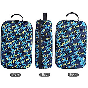 Akaigu Hard Travel Case Storage Case for Oculus Quest 2 All-in-one VR Gaming Headset and Controllers Accessories Carrying Bag (Blue)