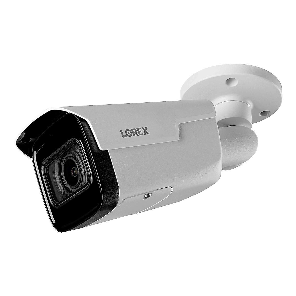 Lorex LNB9292B 4K (8MP) Motorized Varifocal Smart IP Black Security Camera with 4X Optical Zoom and Real-Time 30FPS Recording, 150ft Night Vision, IP67, White, Camera Only (M. ) (Renewed)