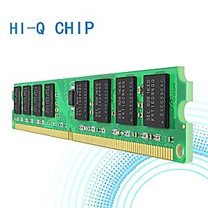 TECMIYO DDR2 Ram 8GB Kit (4X2GB) Desktop Ram DDR2 800 PC2-6400U Dimm PC2 2GB CL6 1.8V 240 Pin Non-ECC Unbuffered Desktop Memory Ram Modules