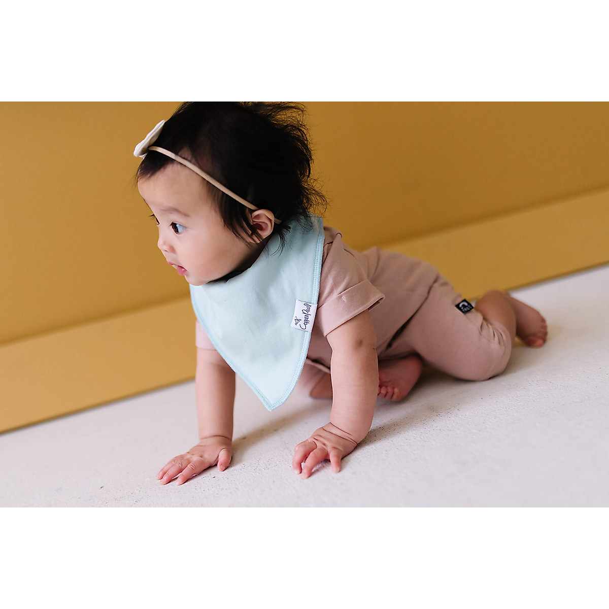 Copper Pearl Baby Bandana Drool Bibs for Drooling and Teething 4 Pack Gift Set Aussie