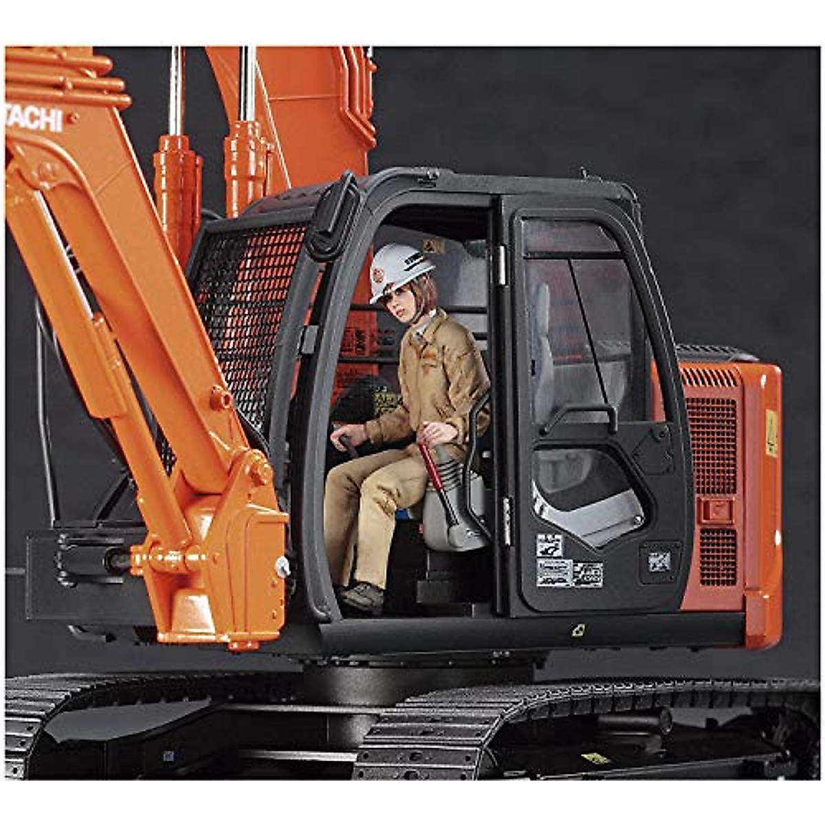 Hasegawa HSW04 1:35 Scale Hitachi Double Arm Construction Machine Astaco Neo Plastic Model