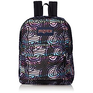 JanSport Superbreak Backpack- Discontinued Colors (Multi Super Swirls)