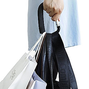 Mini-Factory (Pack of 2) Stroller Organizer Hooks, Multi-Purpose Large Hanger Hooks Clip for Shopping Bags, Purses