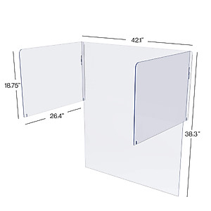 Foundations CareShield 3-Sided Crib Divider for Serenity Cribs, Clear Plexiglass Protective Barrier System for Child Care Centers, Quick Installation, Increases Capacity
