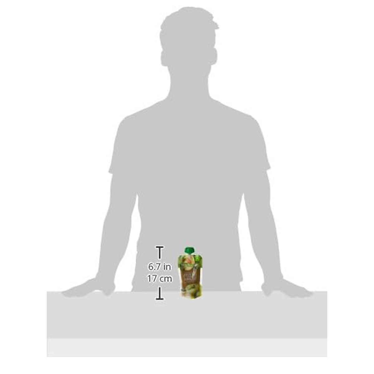 Happy Baby Apple Kale Avocado, 4 Oz Pouch