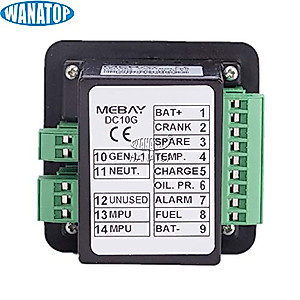 Diesel Generator Manual Start Controller Module Genset Engine Controller CE Certification DC10G
