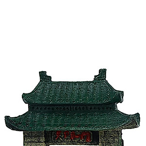 Mairuker Aquarium Decorations Fish Tank Chinese Temple Landscape Decor Aquarium Accessories for Fish and Shrimp