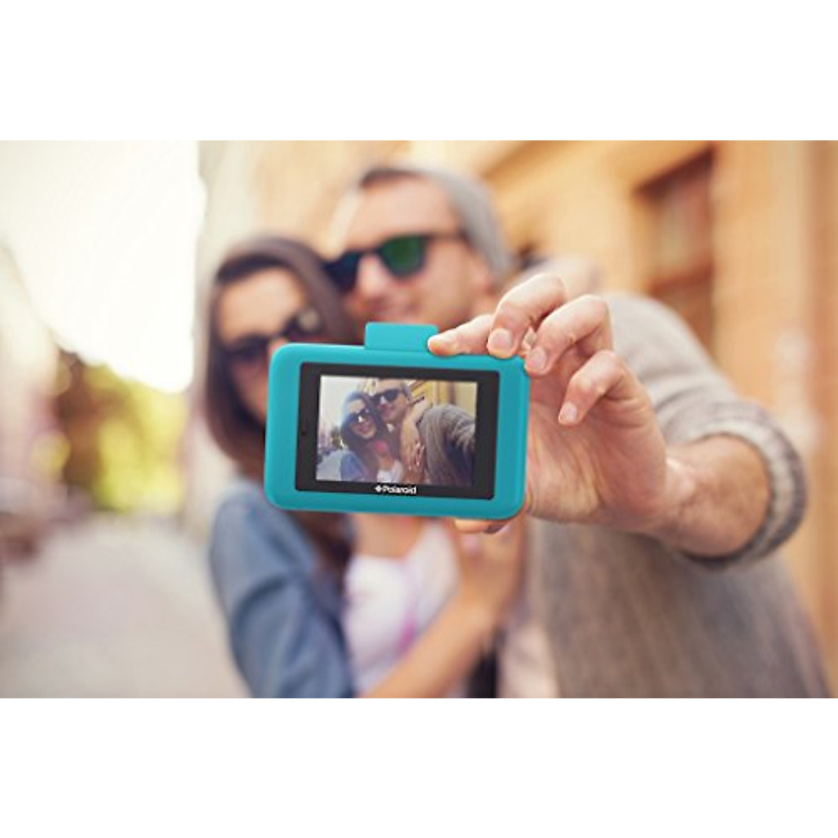 Zink Polaroid Snap Touch Portable Instant Print Digital Camera with LCD Touchscreen Display (Purple)