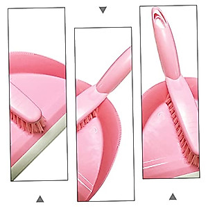 SOESFOUFU 2pcs Mini Broom Dustpan Set Recorder Bags Mini Brush Bed Broom Mini Dust Broom Desktop Broom Tiny Broom Dustpan Mini Dust Pan Mini Cleaning Brush Small Dustpan Brush Plastic