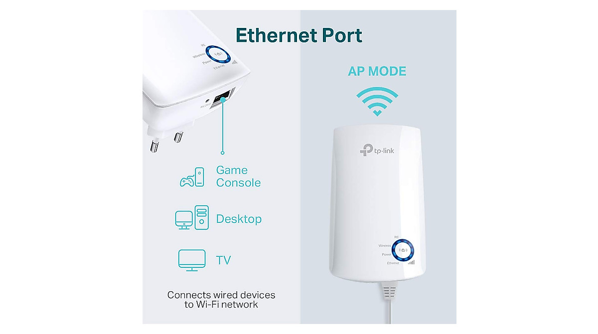 TP-Link N300 Wi-Fi Range Extender - Boost Your Wireless Coverage