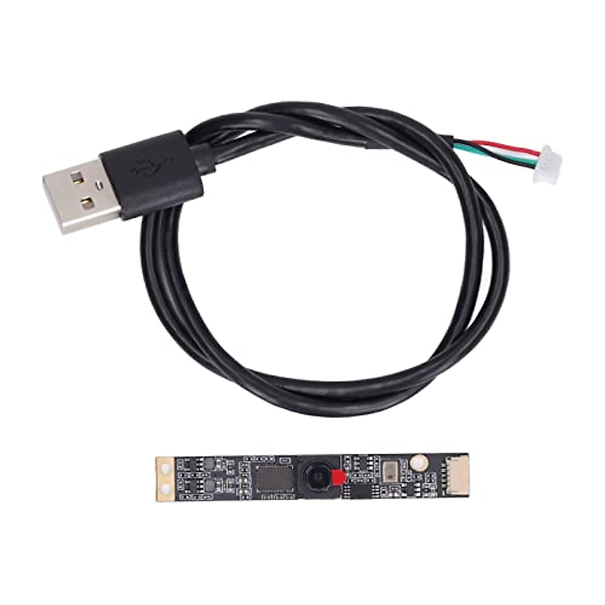 Oumefar HD Camera Module, USB Camera Module Stable Performance 68 Degree View Angle with Digital Microphone for Advertising Machine Computercomponent