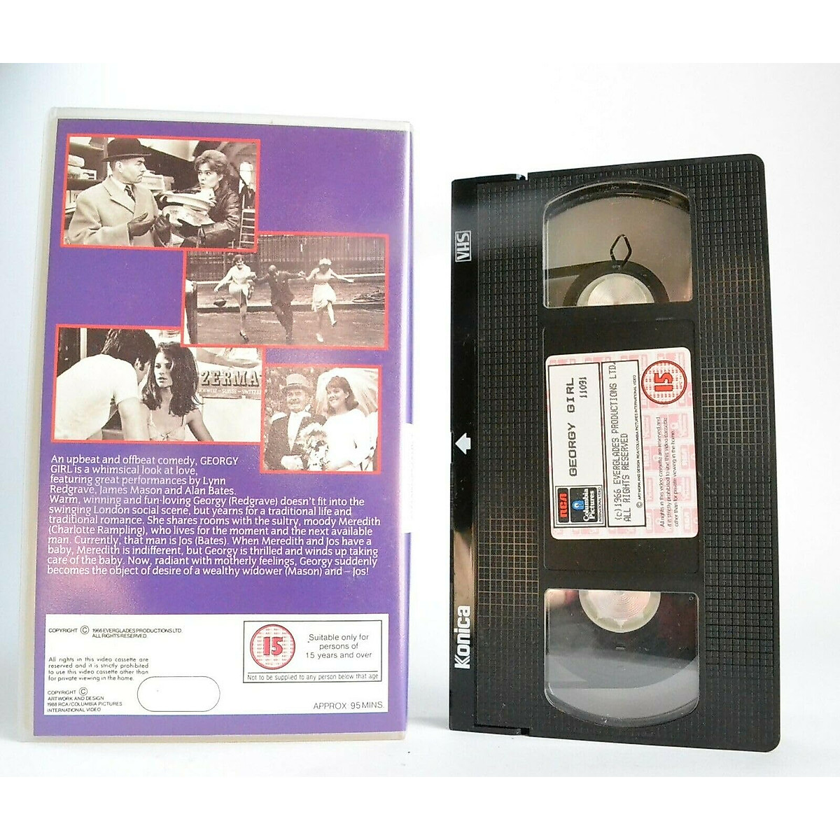 Georgy Girl (1966): Lynn Redgrave/Silvio Narizzano [The Seekers] Swingin 60s VHS