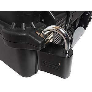 Case Club 4 Pistol and 16 Magazine Pre-Cut Heavy Duty Waterproof Case with Included Silica Gel Canister to Help Prevent Gun Rust (Lighted)