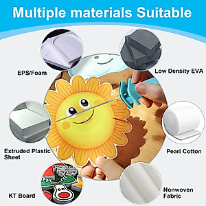 Foam Cutter Electric Hot Wire Foam Cutter Kit Foam Cutting Pen Set 30W 10cm Styrofoam Cutting Pen With Power Adaptor Electric Cutting Machine Pen Tools Kit For Art Making Foam Carving