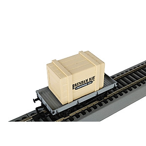 Bachmann Trains - Thomas & Friends™ 1 Plank Wagon with BRENDAM Bay Shipping CO. Crate - HO Scale