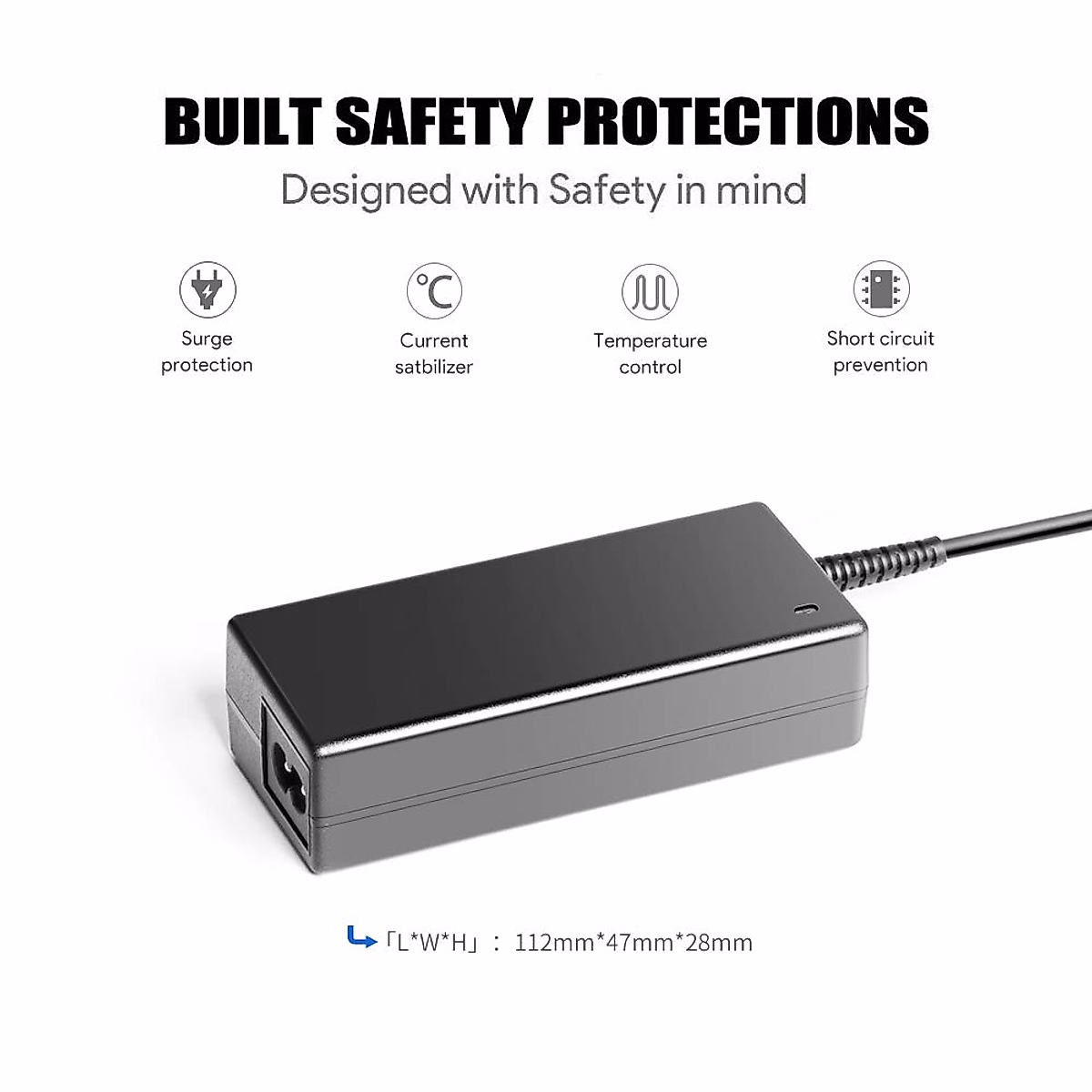 KFD 24V Adapter Charger for Dymo LabelWriter Turbo Printer 550 5XL 310 315 320 330 400 450 450SE 4XL Turbo Duo Twin Thermal Label Printer,Tobii Dynavox I-Series+ I15+ 12002017 I12+ CE0560 Power Supply