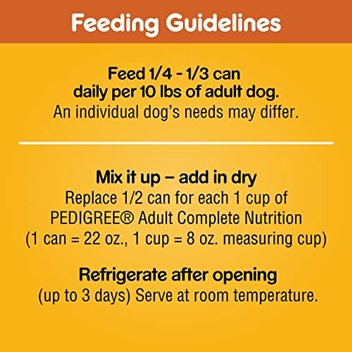 PEDIGREE CHOPPED GROUND DINNER Adult Canned Soft Wet Dog Food with Chicken, 22 oz. Cans 12 Pack