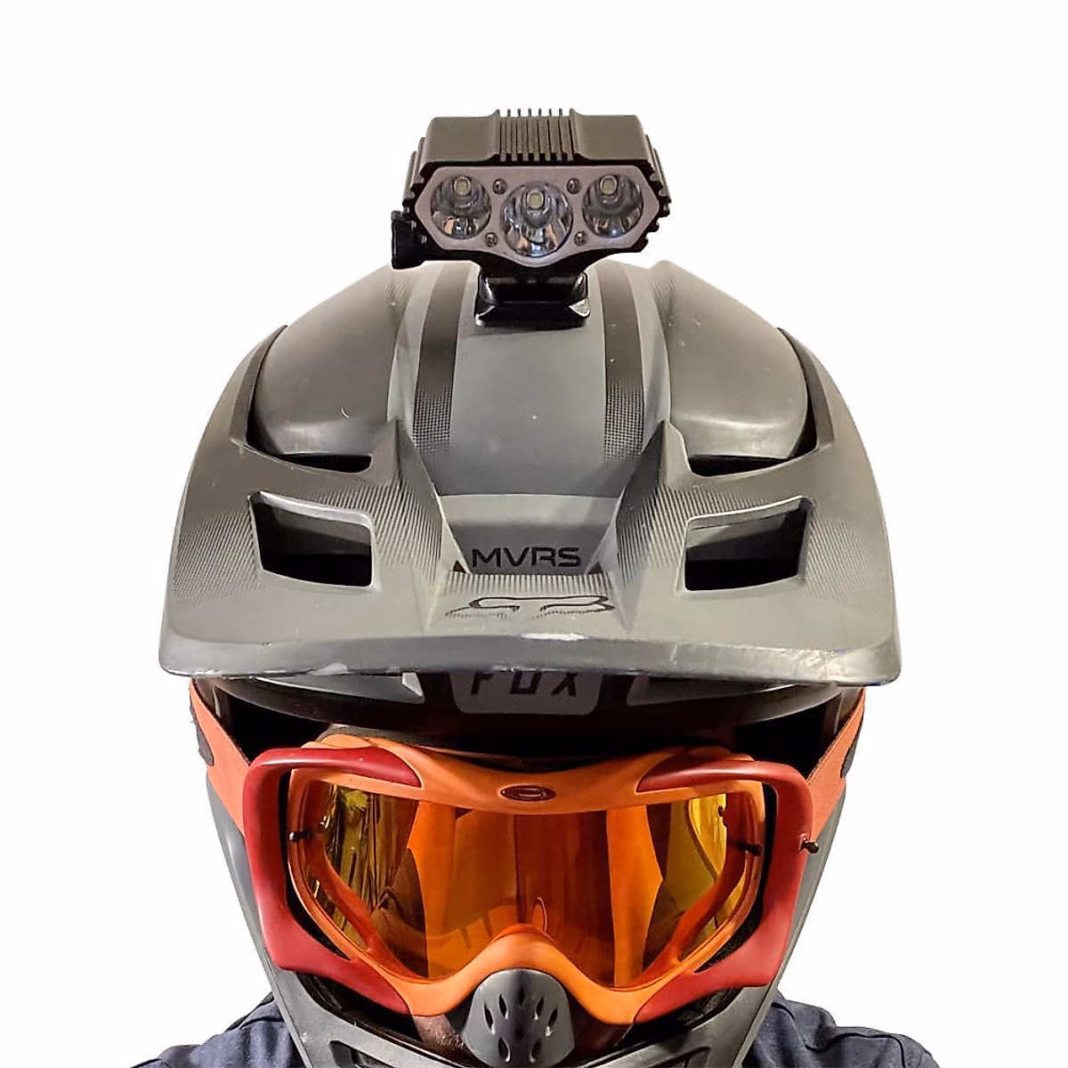 Night Owl Helmet Light Kit with 10pc GoPro Compatible Mount System, Powerful 3000 Lumen LED Riding Light Mount-Anywhere Motorcycle, Bicycle, Ski, Snowmobile, Dirt Bike & More - USA Based