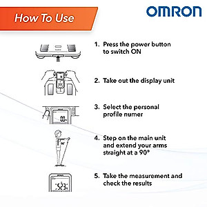 Omron KARADA Scan Body Composition & Scale | HBF-375 (Japanese Import)