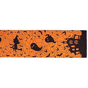 YiHomer Halloween Silhouettes Tabletop for Halloween Decorations, Dinner Parties and Scary Movie Nights, Horror Night, Tablecloth, 60 x 84 Rectangle
